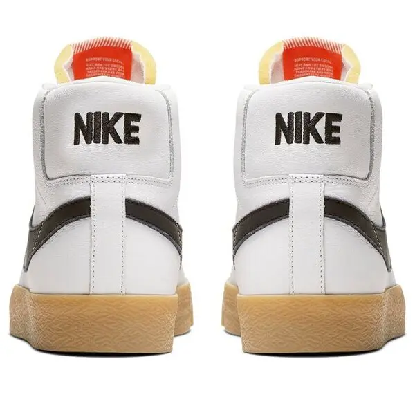 Nike Blazer Mid Sb 'orange Label White' Sneakers