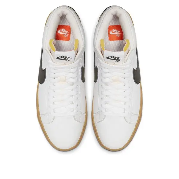Nike Blazer Mid Sb 'orange Label White' Sneakers