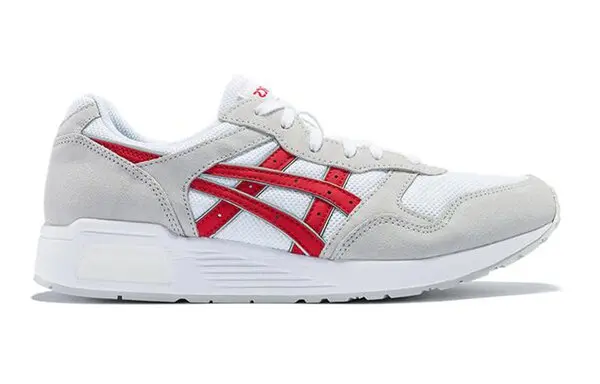 Asics Lyte-trainer Sneakers - Grey/red