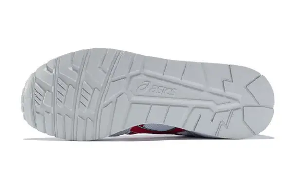 Asics Lyte-trainer Sneakers - Grey/red