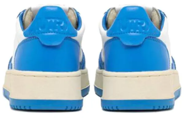 AUTRY Medalist Low Bicolor Sneakers - White/blue
