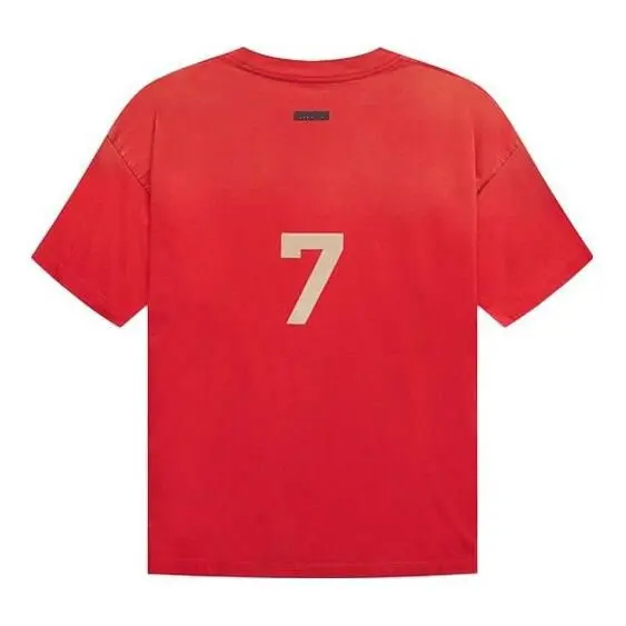 Fear Of God 7 Tee 'vintage - Red