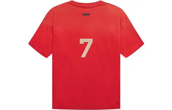Fear Of God 7 Tee 'vintage - Red
