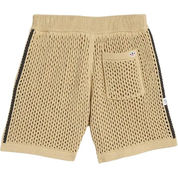 Adidas X Clot Fw24 Crochet Shorts - Beige