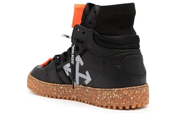 Off-White Off-court 3.0 High Top Sneakers - Black/orange