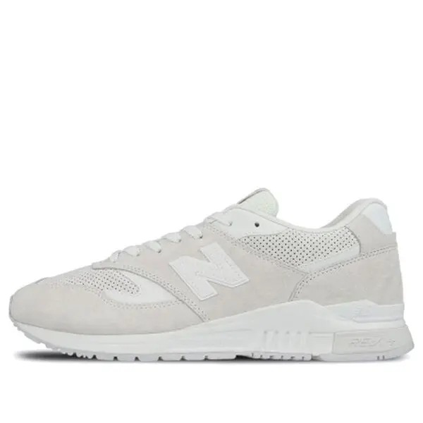 NEW BALANCE 840 Athletic Sneakers - Cream/white/gray