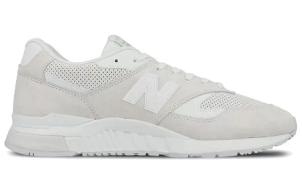 NEW BALANCE 840 Athletic Sneakers - Cream/white/gray