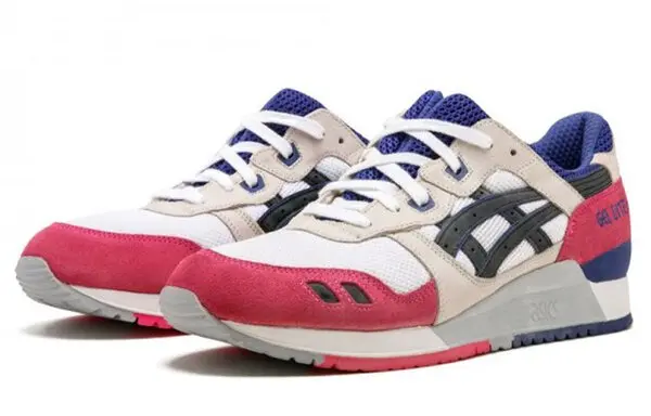 Asics Gel Lyte Iii Sneakers - White/pink