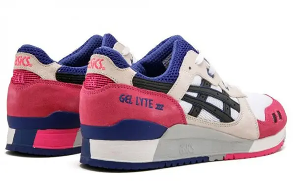 Asics Gel Lyte Iii Sneakers - White/pink