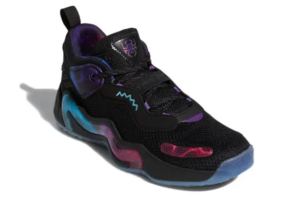 Adidas D.o.n. Issue #3 "stars Of Utah" Basketball Sneakers - Black