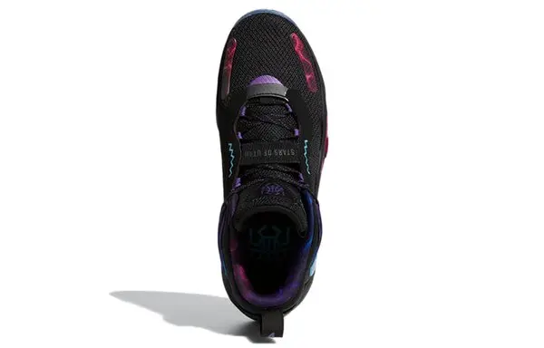 Adidas D.o.n. Issue #3 "stars Of Utah" Basketball Sneakers - Black