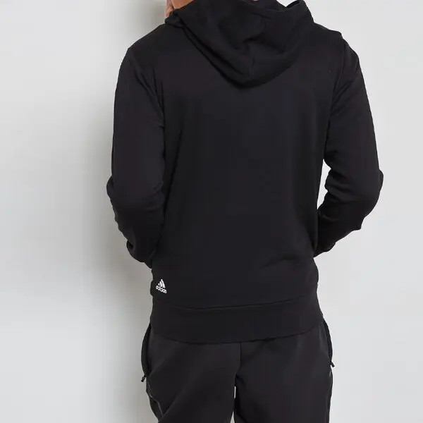 Adidas Essentials Linear Logo Zip Hoodie