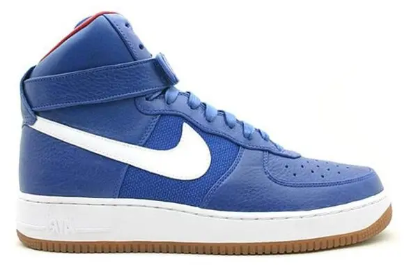 Nike Force 1 High Top Sneakers - Blue