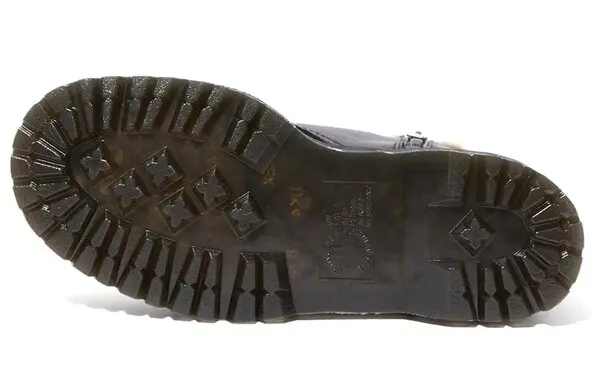 Dr. Martens Jadon Faux Fur Lined Leather Platform Combat Boots