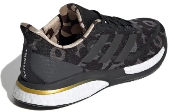 Adidas X Marimekko Supernova 'grey Floral' Sneakers - Black