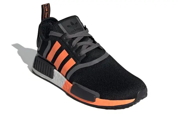 Adidas Nmd_r1 "black Screaming Orange - Black/orange