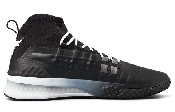 Under Armour The Rock Delta High Top Sneakers - White/black