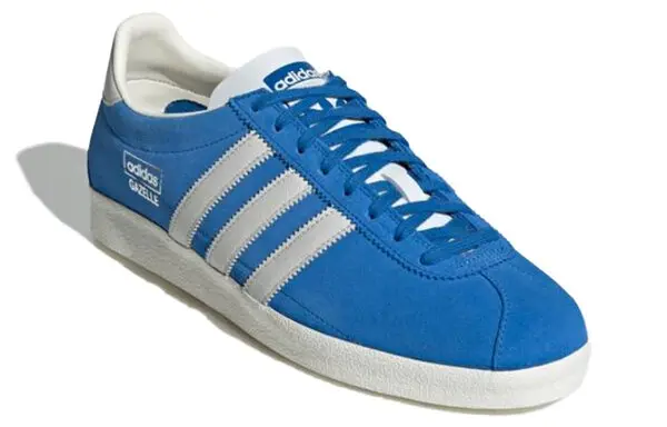 Adidas Gazelle Vintage Low Top Sneakers - Blue/white