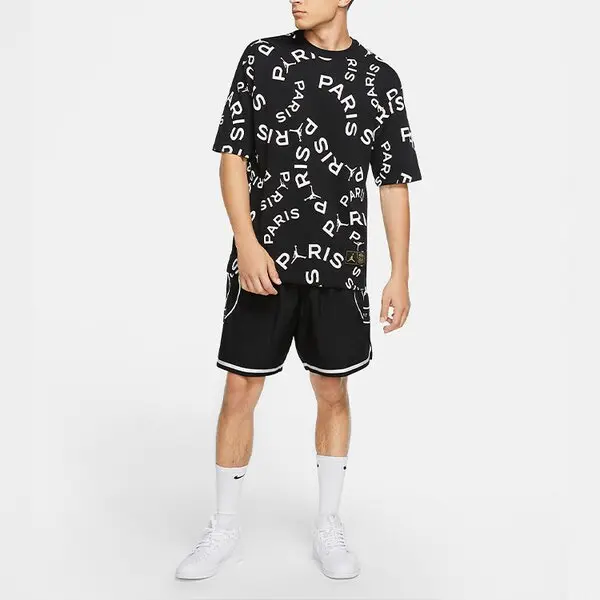 JORDAN Paris Saint-germain All-over Print Short Sleeve Tee