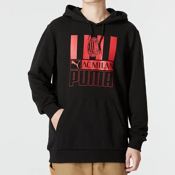 PUMA Ac Milan Football Pullover Hoodie