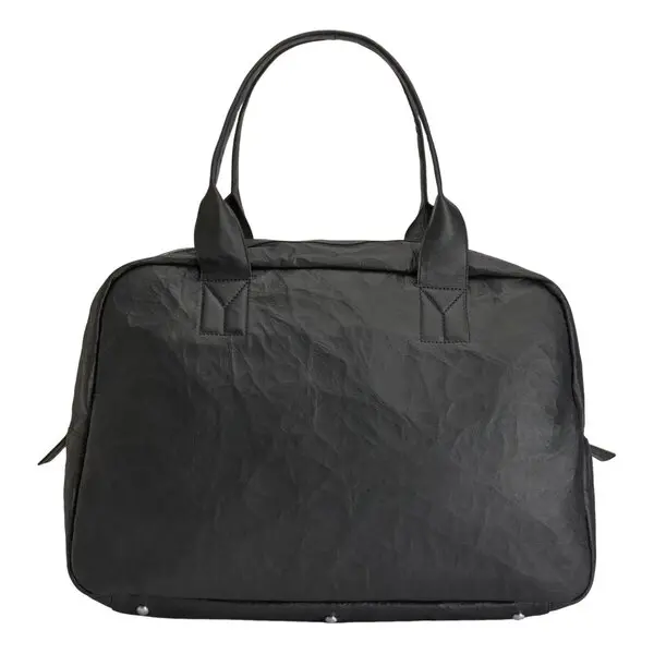 Adidas Y-3 Leather Weekender Bag - Black