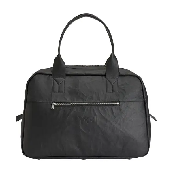 Adidas Y-3 Leather Weekender Bag