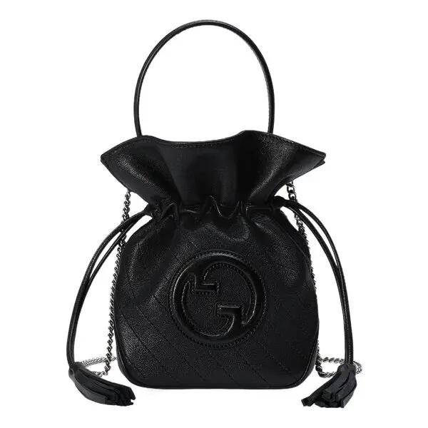 Gucci Blondie Mini Bucket Bag - Black