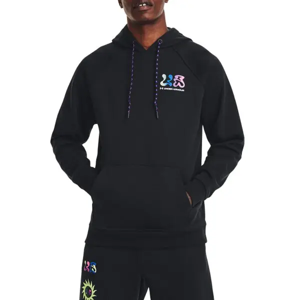 Under Armour Saco Negro Hombre Elevatd Terry Hoodie