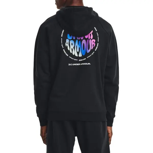 Under Armour Saco Negro Hombre Elevatd Terry Hoodie