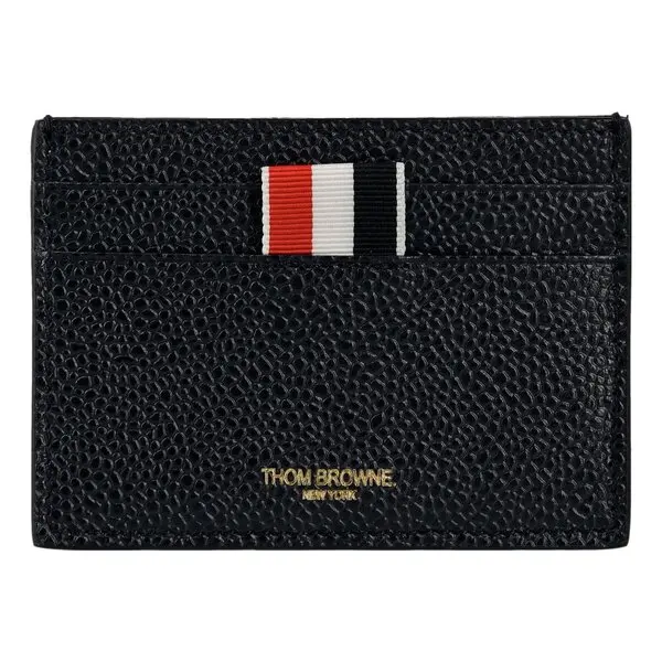 Thom Browne Card Holder Red - Navy