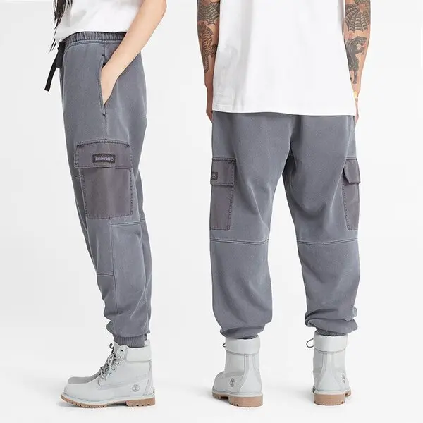 Timberland Mixed Media Garment Dye Sweatpants