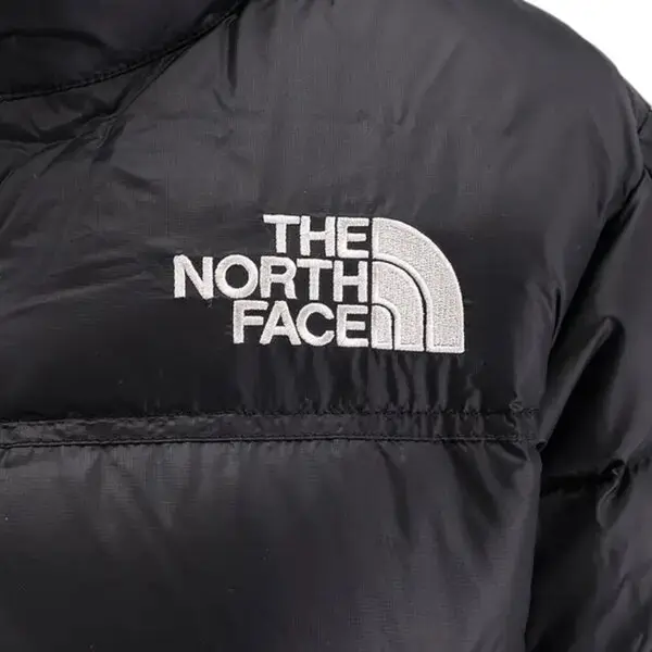 The North Face Nuptse Cropped Puffer Jacket - Tnf Black