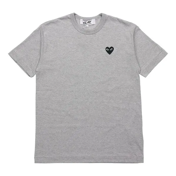 Play Comme Des Garcon Heart T-shirt - Grey