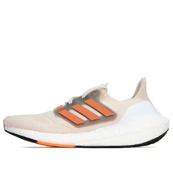 Adidas Ultraboost 22 Sneakers - Cream/orange