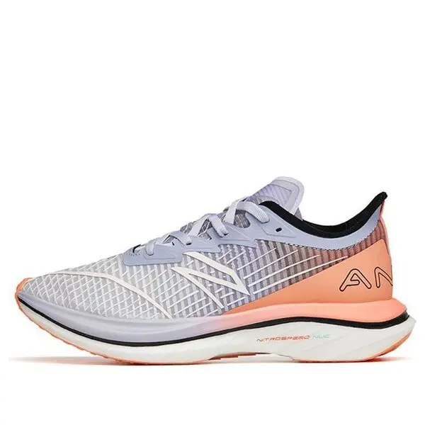 ANTA C202 Gt Athletic Sneakers - Light Purple/orange/white