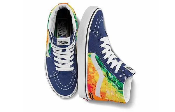 VANS Sk8-hi 'mashup Melt' High Top Sneakers - Multi-color