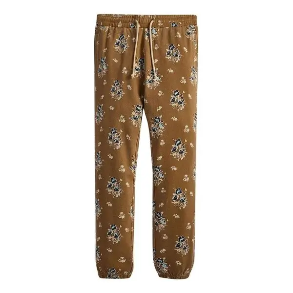 Kith Begonia Floral Williams I Sweatpant 'canvas - Brown