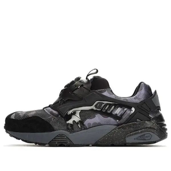 PUMA A Bathing Ape X Disc Blaze " Camo" Sneakers - Black