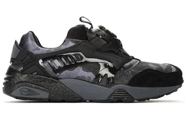 PUMA A Bathing Ape X Disc Blaze " Camo" Sneakers - Black
