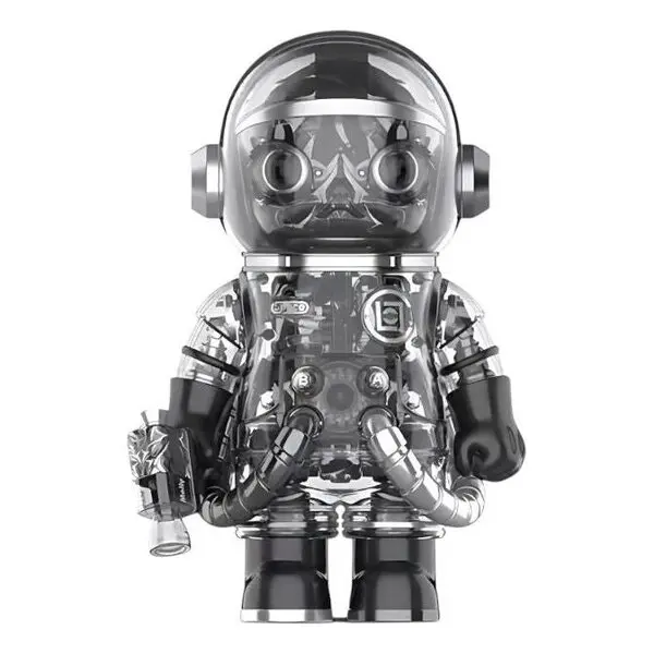 POP MART X Clot Mega Space Molly Black Alienegra Set 400% Figurine