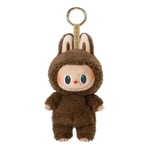 POP MART The Monsters Labubu 1.0 Tasty Macarons Pendant 'chestnut Cocoa' Secret Edition - Multi-color