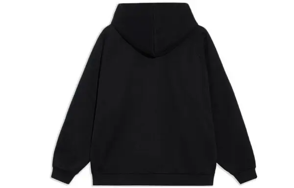 LI-NING Stylish Loose Sports Hoodie - Black