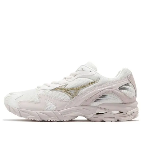 Mizuno Wave Rider 10 Athletic Sneakers - Beige/gold