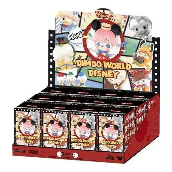 POP MART Disney Dimoo World Figure Sealed Case - Multi-color