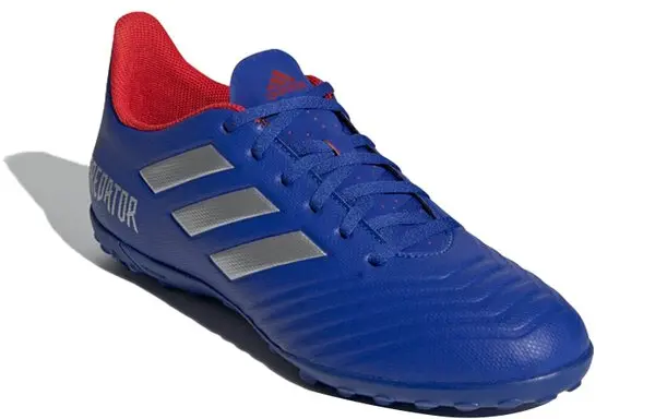 Adidas Predator Tango 19.4 Tf Athletic Sneakers - Blue/silver/red