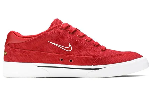 Nike X Supreme Sb Gts Qs "gym Red" Sneakers - Red/white