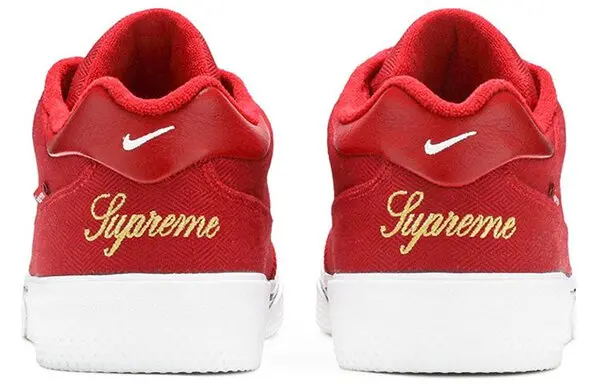 Nike X Supreme Sb Gts Qs "gym Red" Sneakers - Red/white