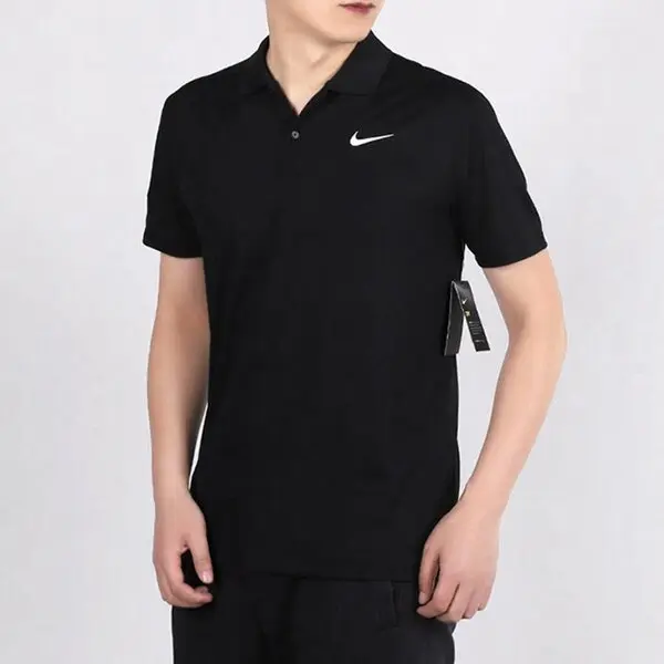 Nike Dri-fit Slim Fit Version Golf Lapel Short Sleeve Polo Shirt
