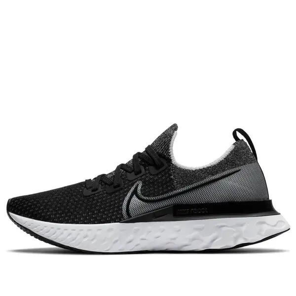 Nike React Infinity Run Flyknit Sneakers - Black/white/white