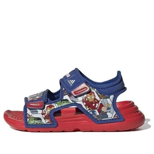 Adidas Adventures Altaswim X Marvel 'blue Red' Sandals
